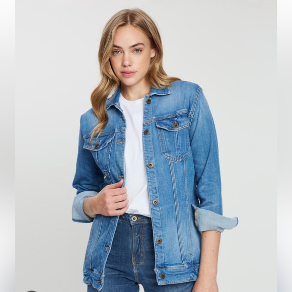 outland denim | Jackets & Coats | Outland Ava Denim Jacket | Poshmark